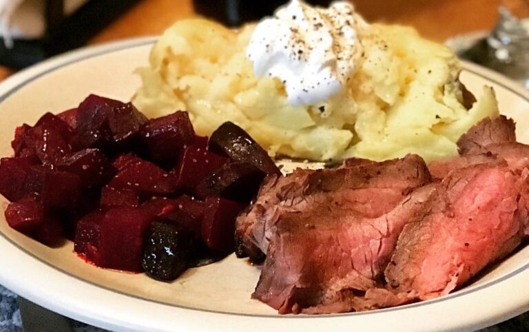 Butter Poached Beets - Forever Young Goods and Eats